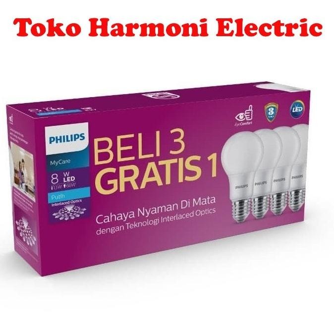Jual Philips MultiPack MyCare LedBulb 8W Putih | Shopee Indonesia Jual Philips MultiPack MyCare LedBulb 8W Putih | Shopee Indonesia