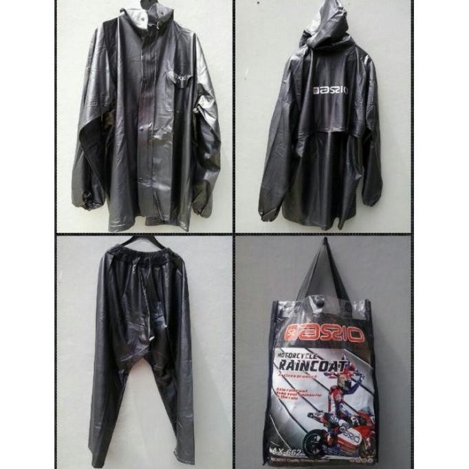 Jual Jas Hujan Karet Rain Coat AXIO Original Rubber AX-661 | Shopee ...