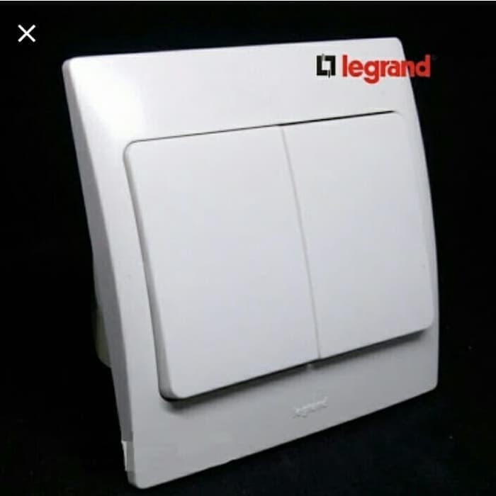 Jual Legrand MALLIA 2Gang 2Way SWITCH - WHITE - COMPLETE SET - 281003 ...