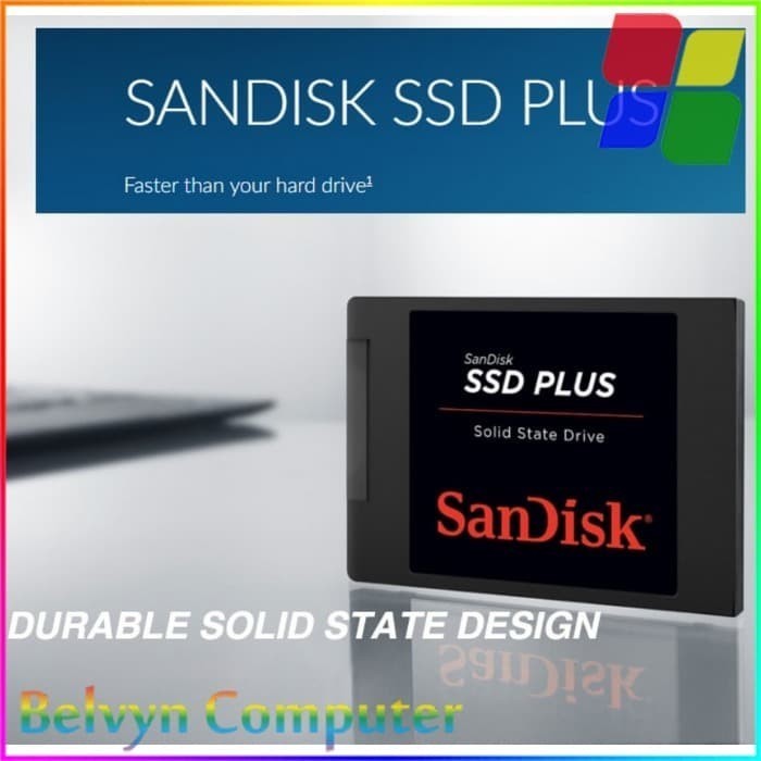 Jual Sandisk Ssd Plus 1Tb Sata 2.5 Inch Hdd Hardisk Internal Pc Laptop | Shopee Indonesia