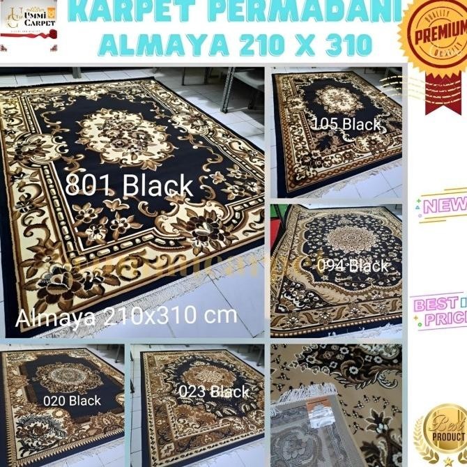Jual Trend Karpet Besar Permadani 210X310 Almaya Safira Jumbo Karpet ...
