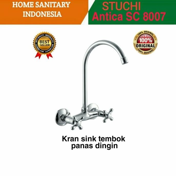 Jual Stuchi SC 8007 Kran sink cuci piring tembok baling panas dingin CV Megah Jaya | Shopee ...