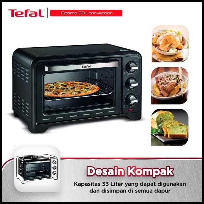 Jual TEFAL OPTIMO 33L OF464 - OVEN LISTRIK / ELECTRIC OVEN | Shopee Indonesia