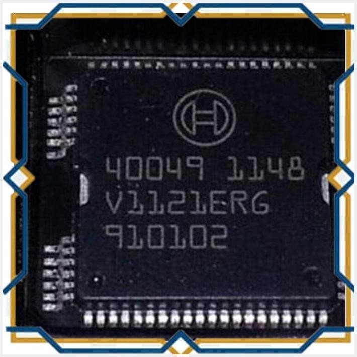 Jual [jby] original chip 40049 pqfp-64 bosch me17 ecu injection ...