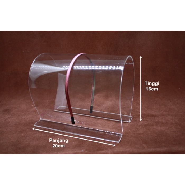 Jual acrylic tempat display bando 20cm | Shopee Indonesia