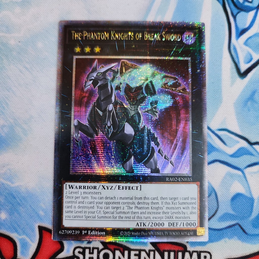 Jual yugioh the phantom knights of break sword RA02 QCSR original ...