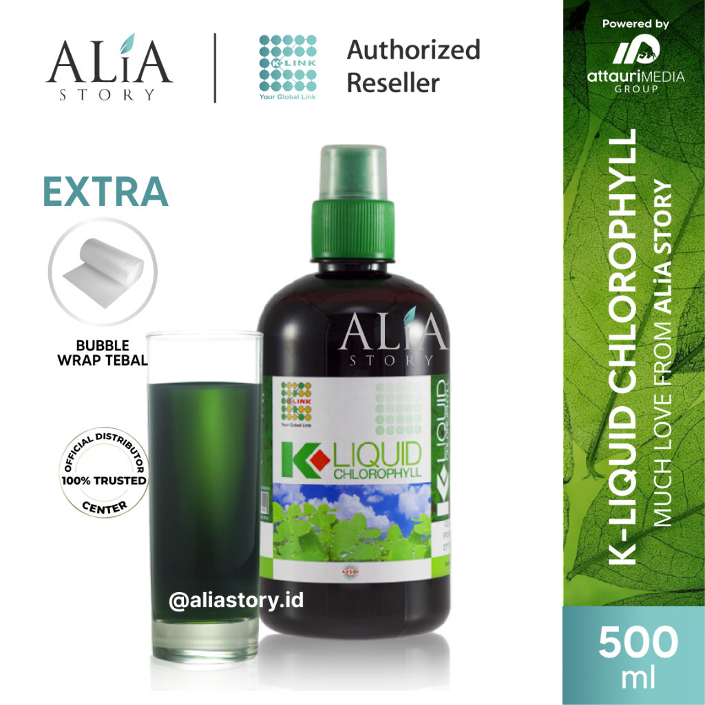 Jual K-LIQUID CHLOROPHYLL 500 ml KLOROFIL K-LINK ORIGINAL Clorofil ...