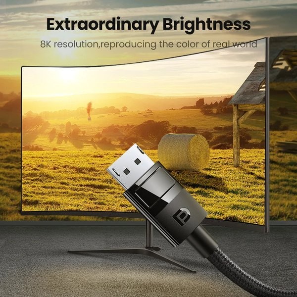 Jual Ugreen 80392 Kabel Dp Display Port 1.4 Male To Dp 8K Uhd Hdr Video ...