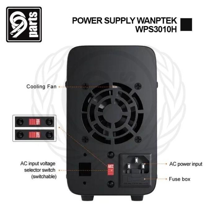 Jual POWER SUPPLY WANPTEK WPS3010H ORIGINAL | Shopee Indonesia