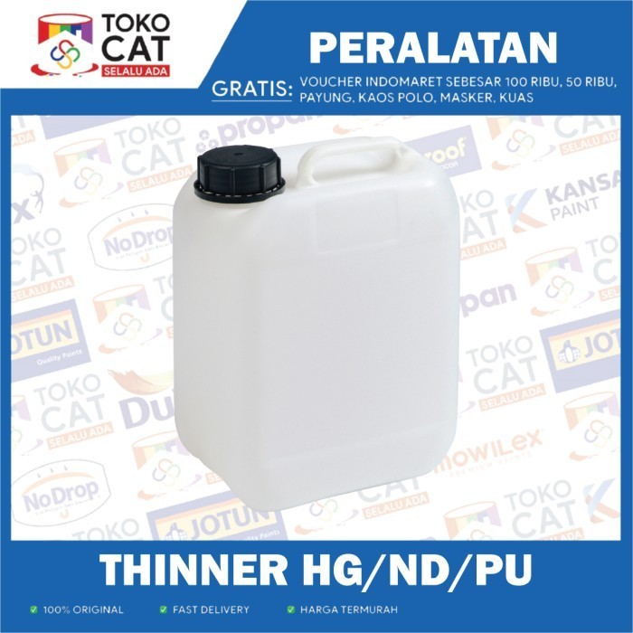 Jual THINNER SERBAGUNA | HG SUPER 20 LITER + DRIGEN | THINNER PENGENCER ...