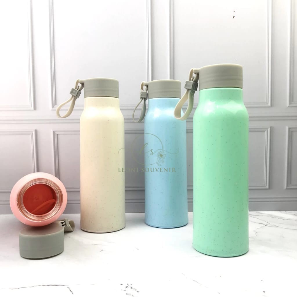 Jual DC B ( B000162 ) BOTOL KACA POLOS JERAMI TALI TUMBLR KOREA / TDK ...