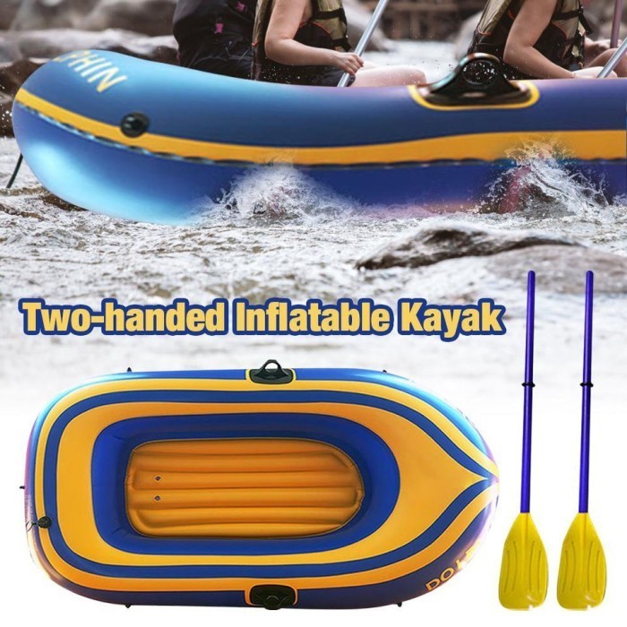 Jual Laris!!! Perahu Karet Anak Dewasa Boat 2 Orang Dayung Kolam Renang ...