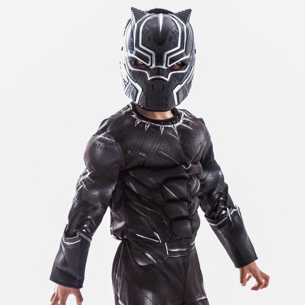Jual Kostum cosplay black panther anak hadiah ulang tahun kostum ...