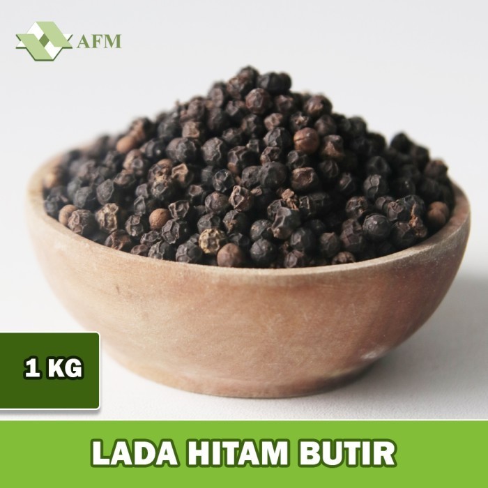 Jual Lada Hitam Butir / Merica Butir / Biji Lada Hitam 1 Kg | Shopee ...
