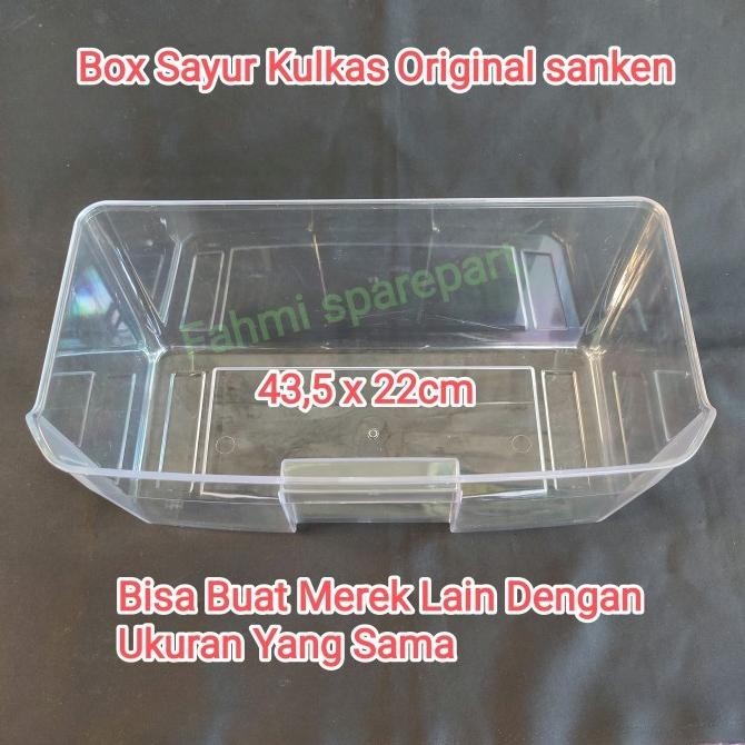 Jual Ready Stock! Box Sayur/Tempat Sayur Kulkas Original Sanken, 1 Dan ...