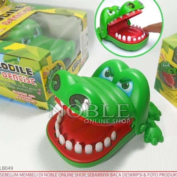 Jual Crocodile Dentist Game-Gigi Buaya-Gigit-Shock-Permainan-Family Fun ...