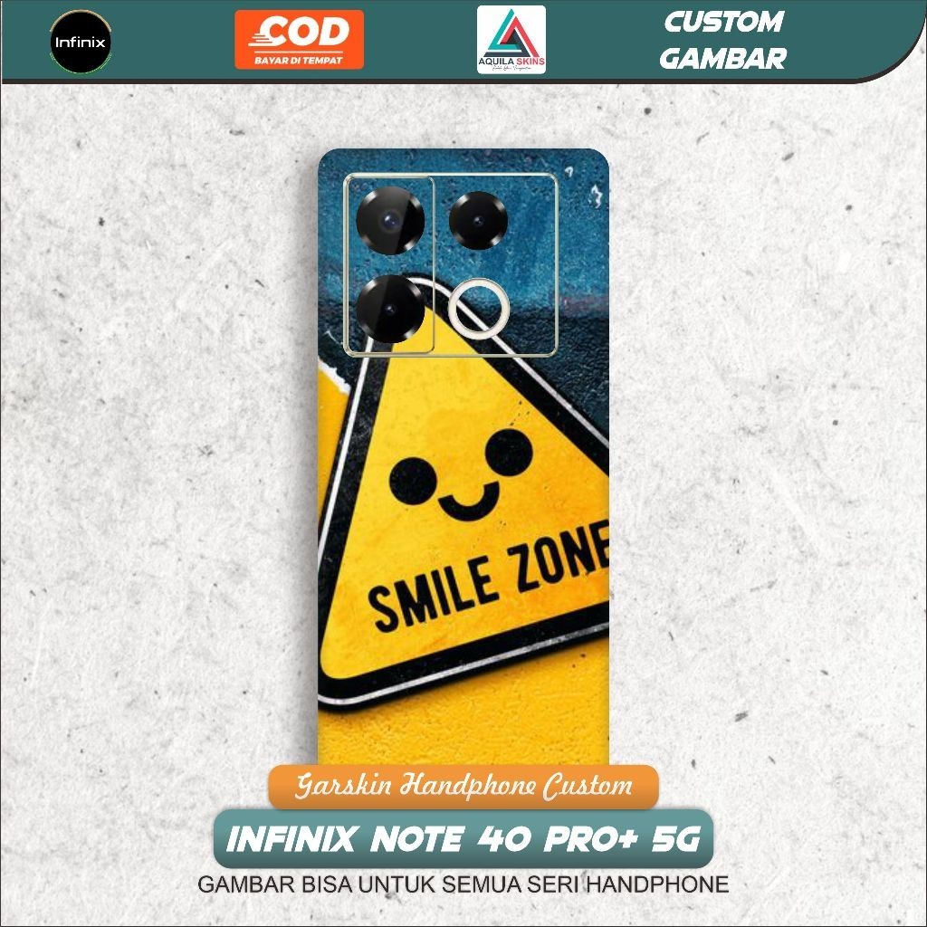 Jual INFINIX NOTE 40 PRO+ 5G Garskin HP Skin Handphone gambar bisa ...