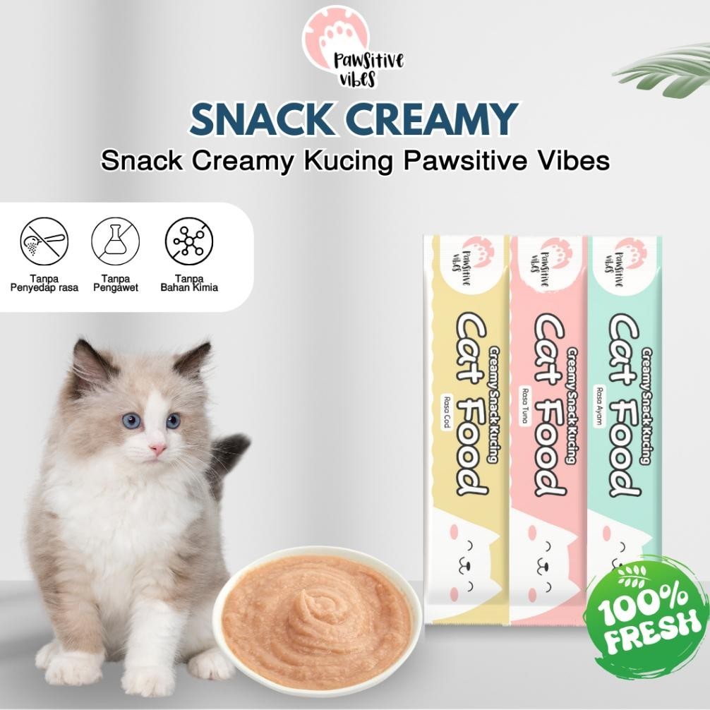 Jual PAKET SNACK CREAMY KUCING ISI 50 PCS - CAT FOOD - PAKET CEMILAN ...