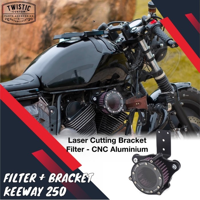Jual Filter Udara Bracket Motor Benelli Keeway Scr 250V 250 V V250 Fi ...
