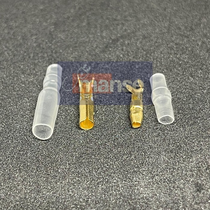 Jual Caro Socket Skun Peluru Motor Bulat Male Female + Cover Karet (100 ...