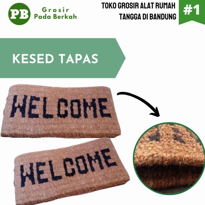 Jual HARGA DISC - Kesed Sabut Kelapa Kesed Welcome Sabut Kelapa Keset ...