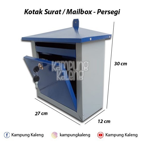 Jual Kotak Surat / Mail Box - Persegi | Shopee Indonesia