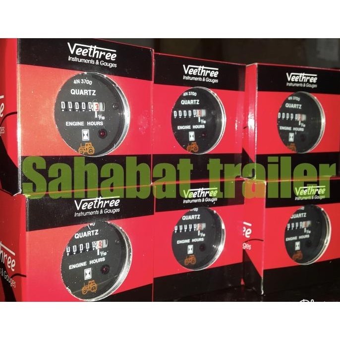 Jual Hour Meter Veethree V3 4N3700 52Mm 10-28Volt Dc Premium ...