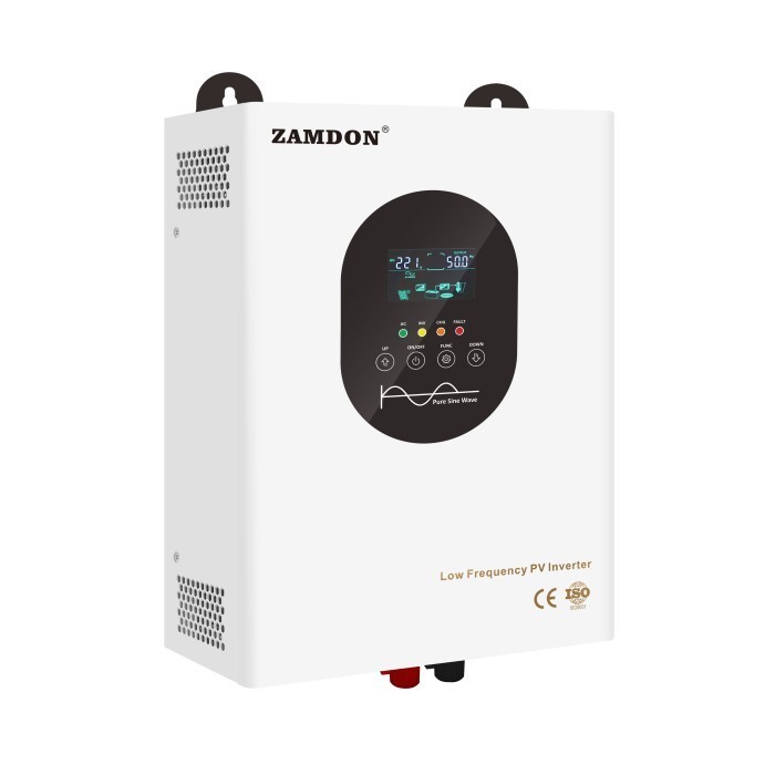 Jual Zamdon LF 1.25KVA 1KW 12V Off grid hybrid solar inverter with 60A MPPT | Shopee Indonesia