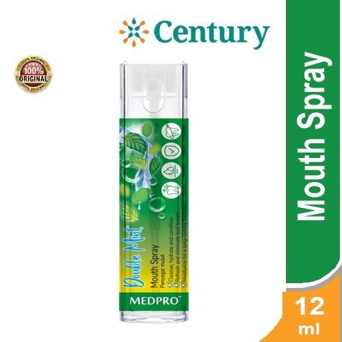 Jual MEDPRO DOUBLE MINT MOUTH SPRAY 12ML / PERAWATAN GIGI & MULUT ...