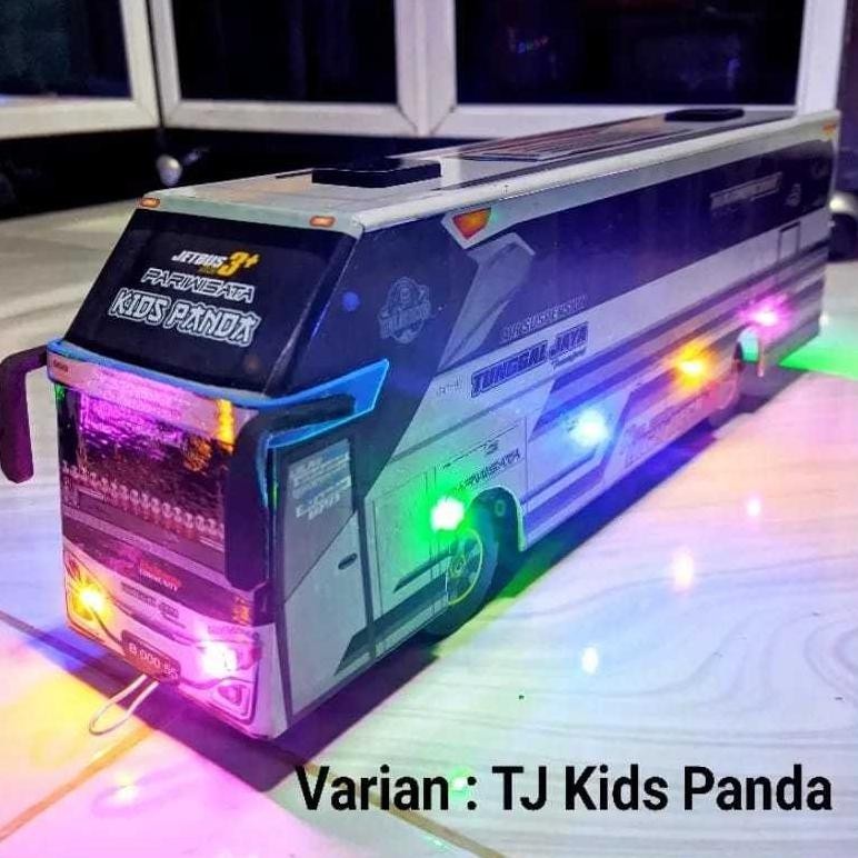 Jual er-90 Mainan Miniatur Bus Telolet Basuri Full Lampu Original ...