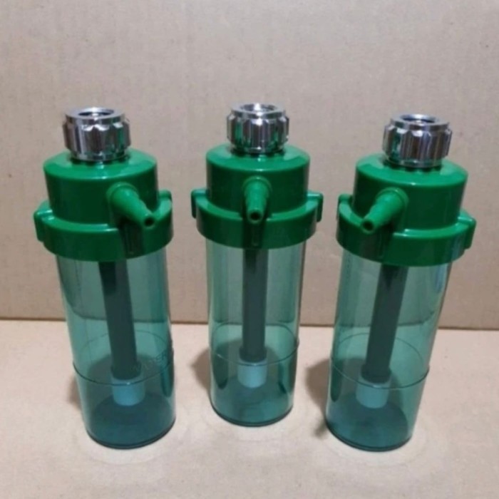 Jual Ready Botol Humidifier Regulator Oksigen / Botol Oxygen Regulator ...