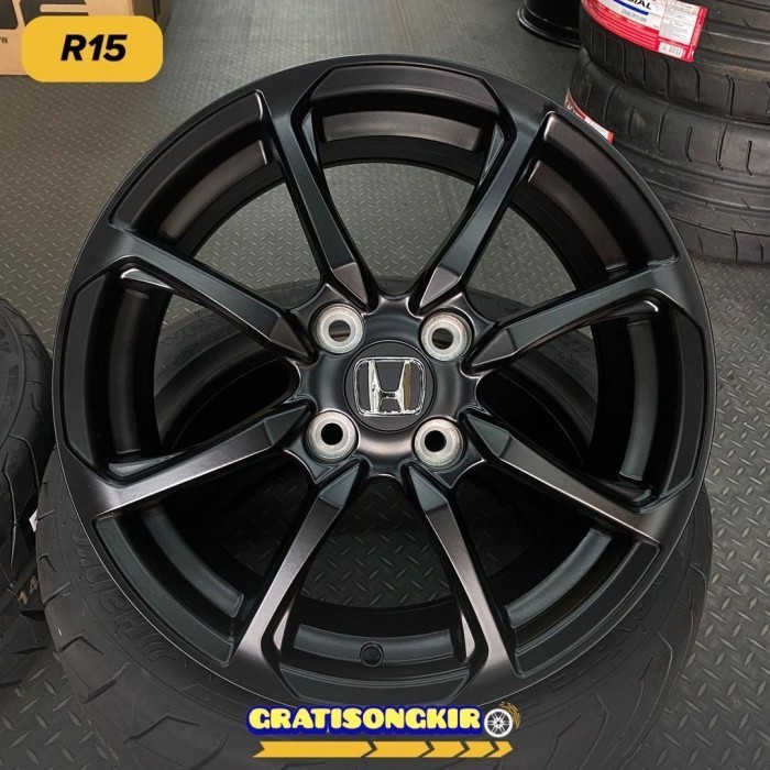 Jual velg racing r15 HONDA TYPE GR9 velg ring 15 brio city jazz Freed ...