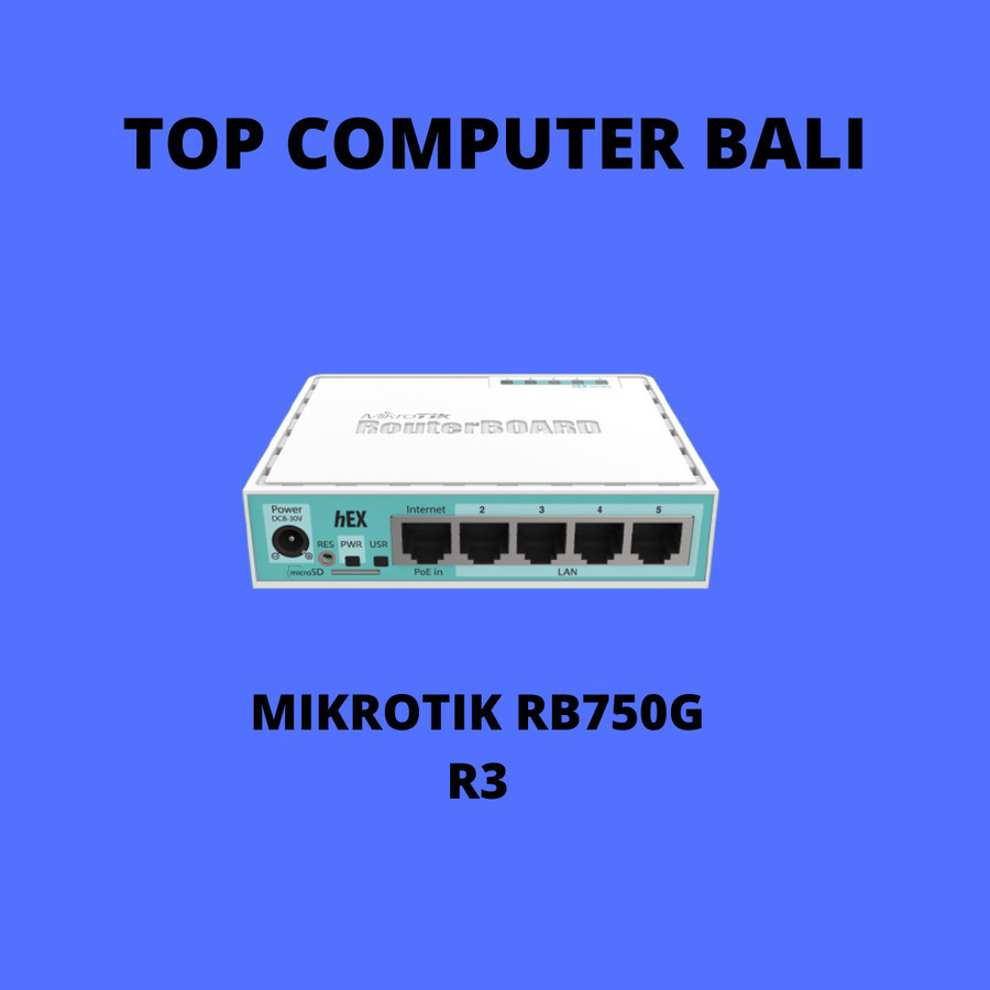 Jual Mikrotik RB750G r3 hex / Mikrotik rb750gr3 | Shopee Indonesia