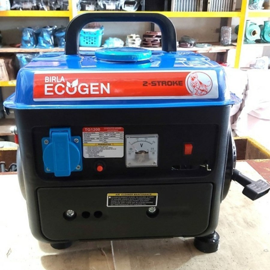 Jual Mesin Genset Listrik 650Watt 2 Tak TG1200 BIRLA ECOGEN / Power ...