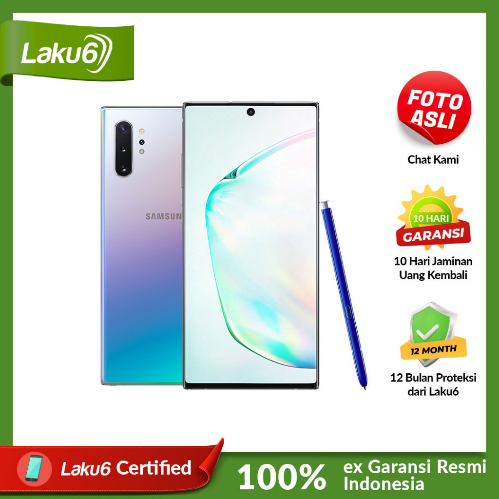 Jual Samsung Galaxy Note 10 8GB/256GB Bekas Resmi Indo | Shopee Indonesia