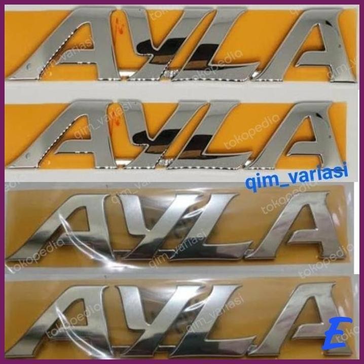 Jual EMBLEM LOGO TULISAN DAIHATSU AYLA | Shopee Indonesia
