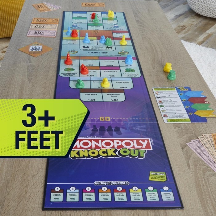 Jual monopoly knock out slide board game monopoli vitashop321 | Shopee ...