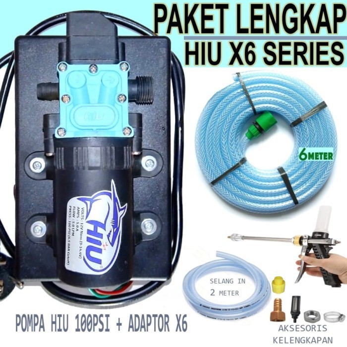 Jual Spesial Paket Lengkap Pompa Cuci Mobil Motor Box X6 Series 100Psi ...