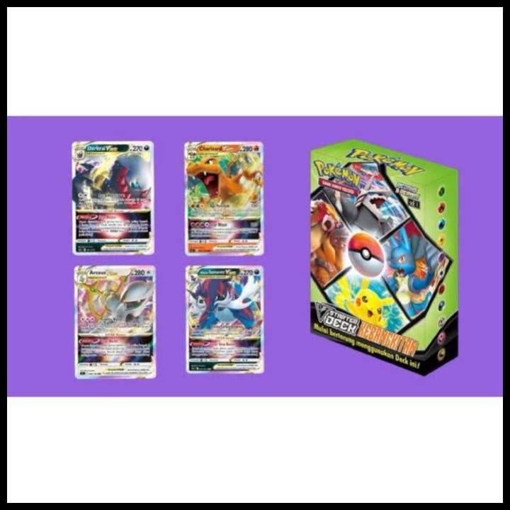 Jual Starter Deck Kartu Pokemon Seri Kebangkitan | Shopee Indonesia