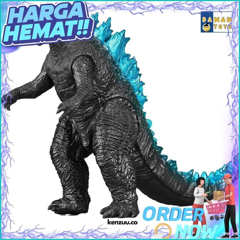 Jual Action Figure Monster Godzilla - Godzilla 2019 Miniatur Pajangan Mainan Kaiju Pacific Rim ...