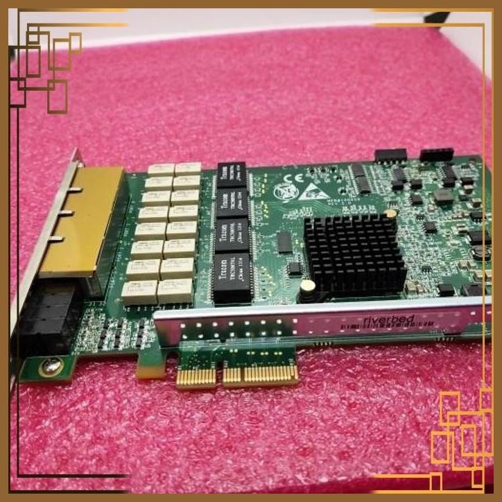 Jual [SNC] Riverbed 410-00047-01 Rev. 2.1 Quad Port PCI-E Gigabit ...