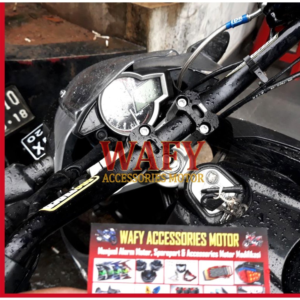 Jual Raiser Peninggi Stang Vixion, Byson , Verza , Cb150R Dudukan Stang ...