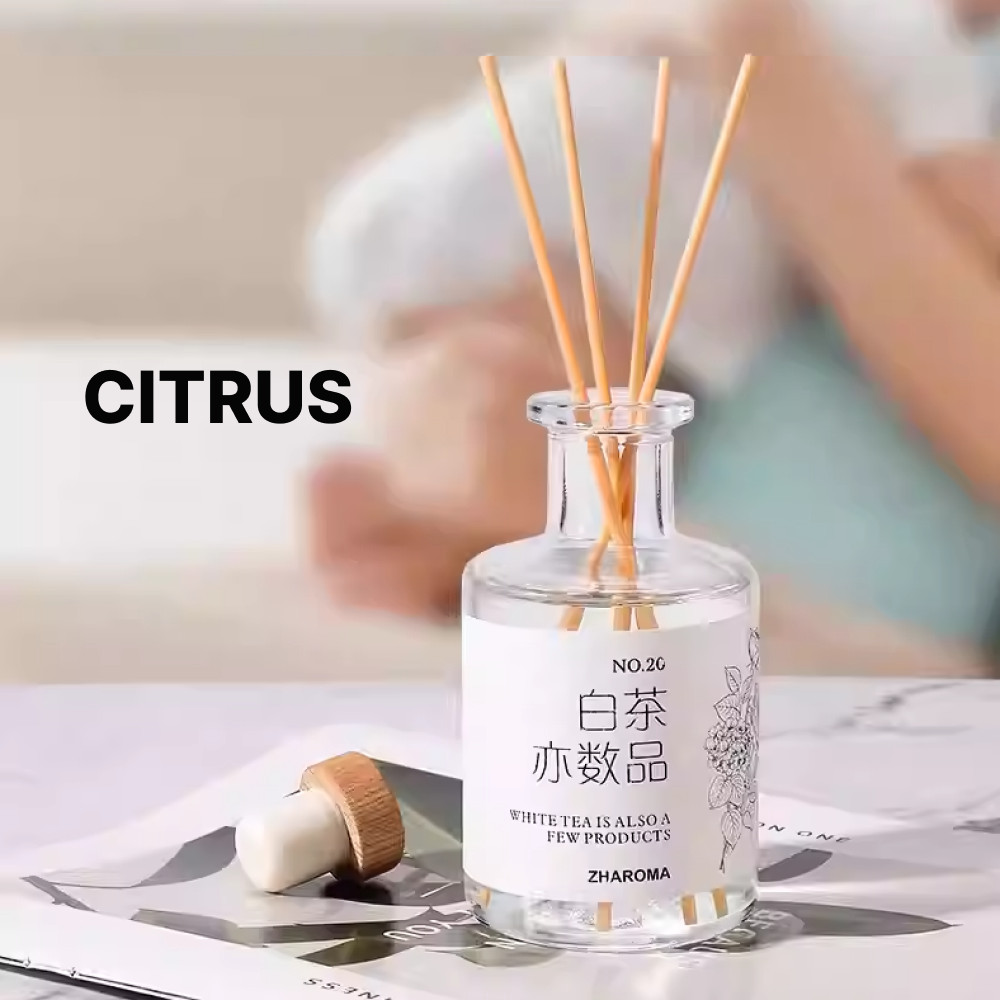 Jual Pengharum Ruangan Aromaterapi Reed Diffuser Rattan Stick 200ml ...