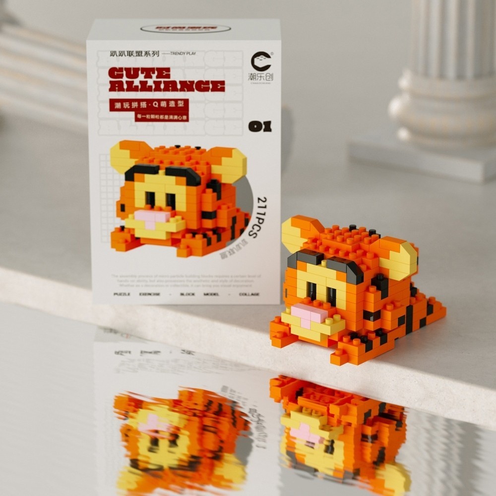 Jual XiNZ Mini Bricks Building Block Balok Susun DIY Toys Mini Block ...