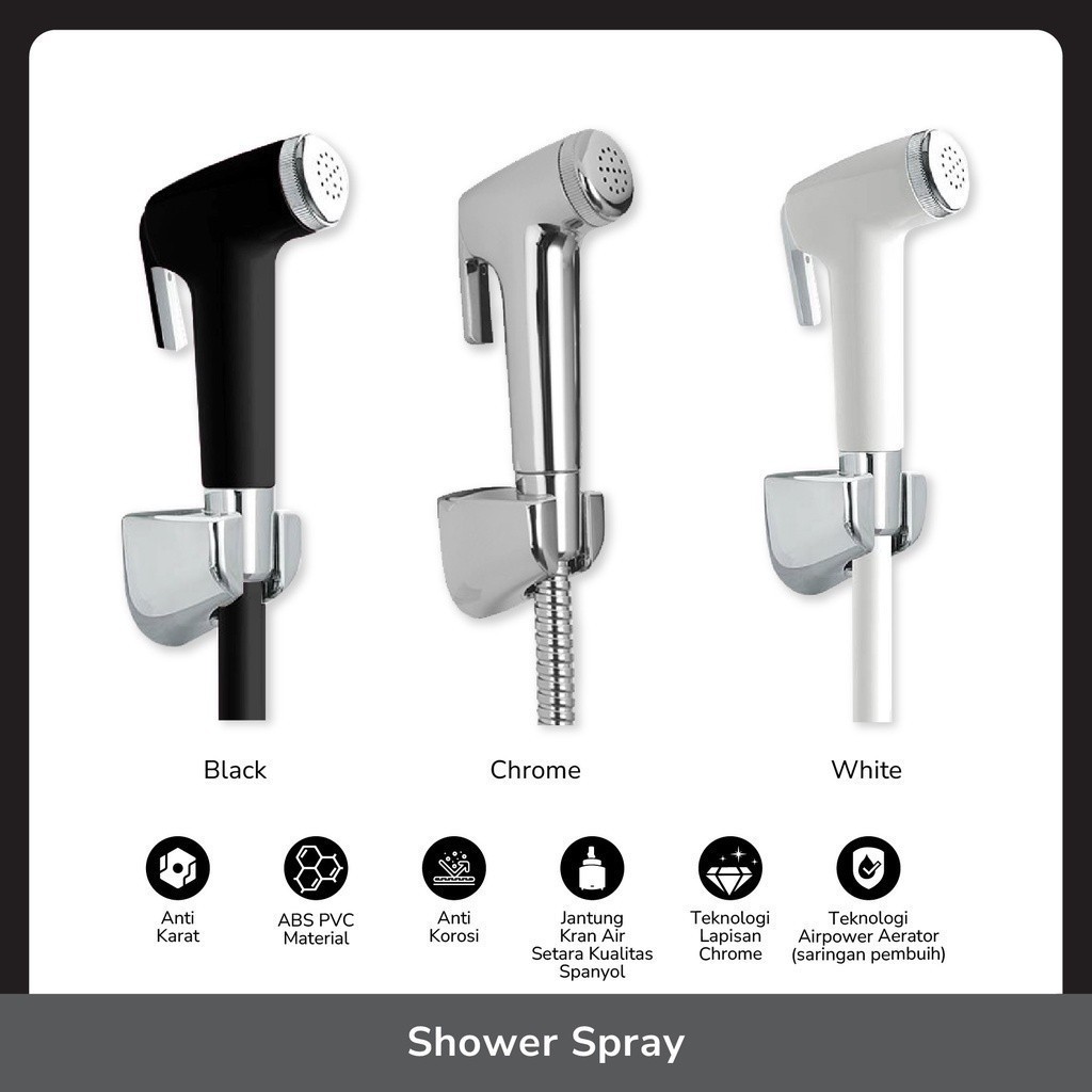 Jual Jet Shower Closet Jet Washer Toilet GB 101 | Shopee Indonesia