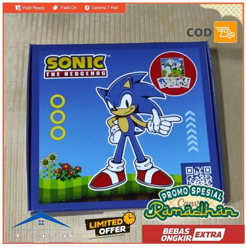 Jual MCD SONIC 2 THE HEDGEHOG HAPPY MEAL MCDONALDS TOY TAILS KNUCKLES ...