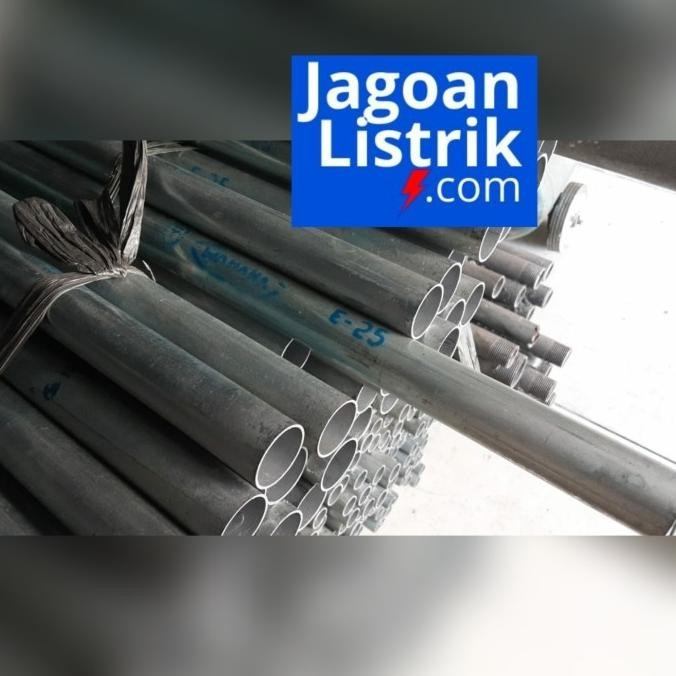 Jual NEW Pipa Conduit E25 Wahana Steel Pipe Besi E-25 Lokal 1inch 1" 1 ...