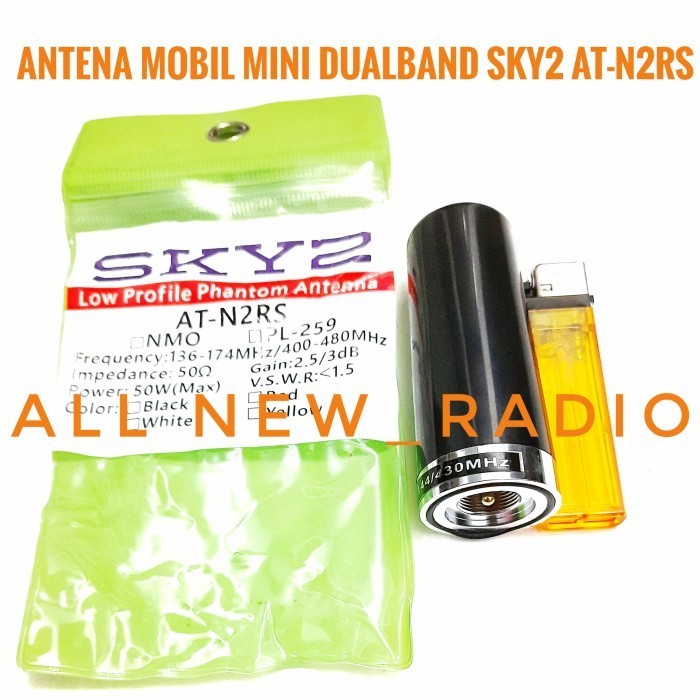 Jual Antena Mobil Dualband To Radio Rig Mini Dualband Antena Jempol At ...