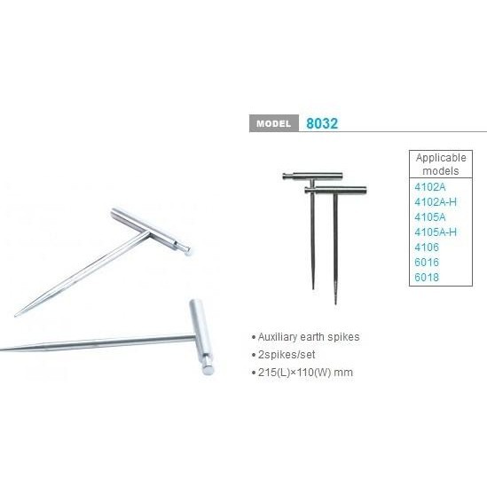 Jual Auxiliary Earth Spikes 8032, Paku / Stik Grounding For Kyoritsu ...