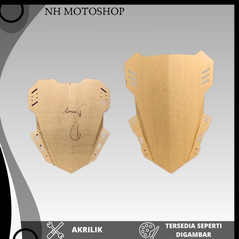 Jual WINDSHIELD VISOR TAMENG NVL NVA YAMAHA VIXION VERZA SCORPIO NEW ...